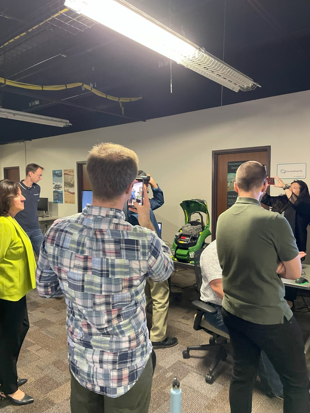 U.S. Rep. Maxwell Alejandro Frost Tours the School of Modeling ...